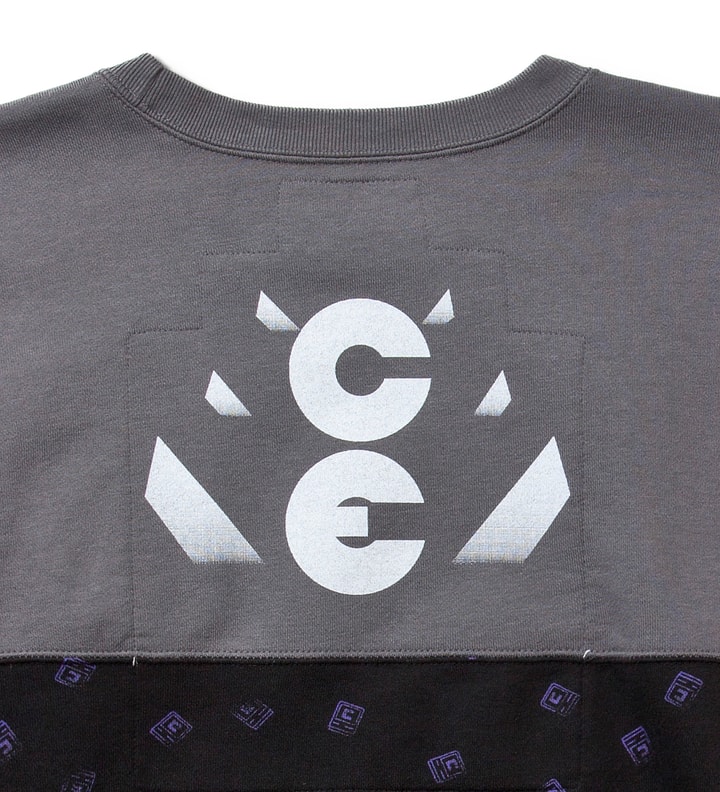 C.E - Black Terminals Pattern Sweater | HBX - Globally Curated Fashion ...