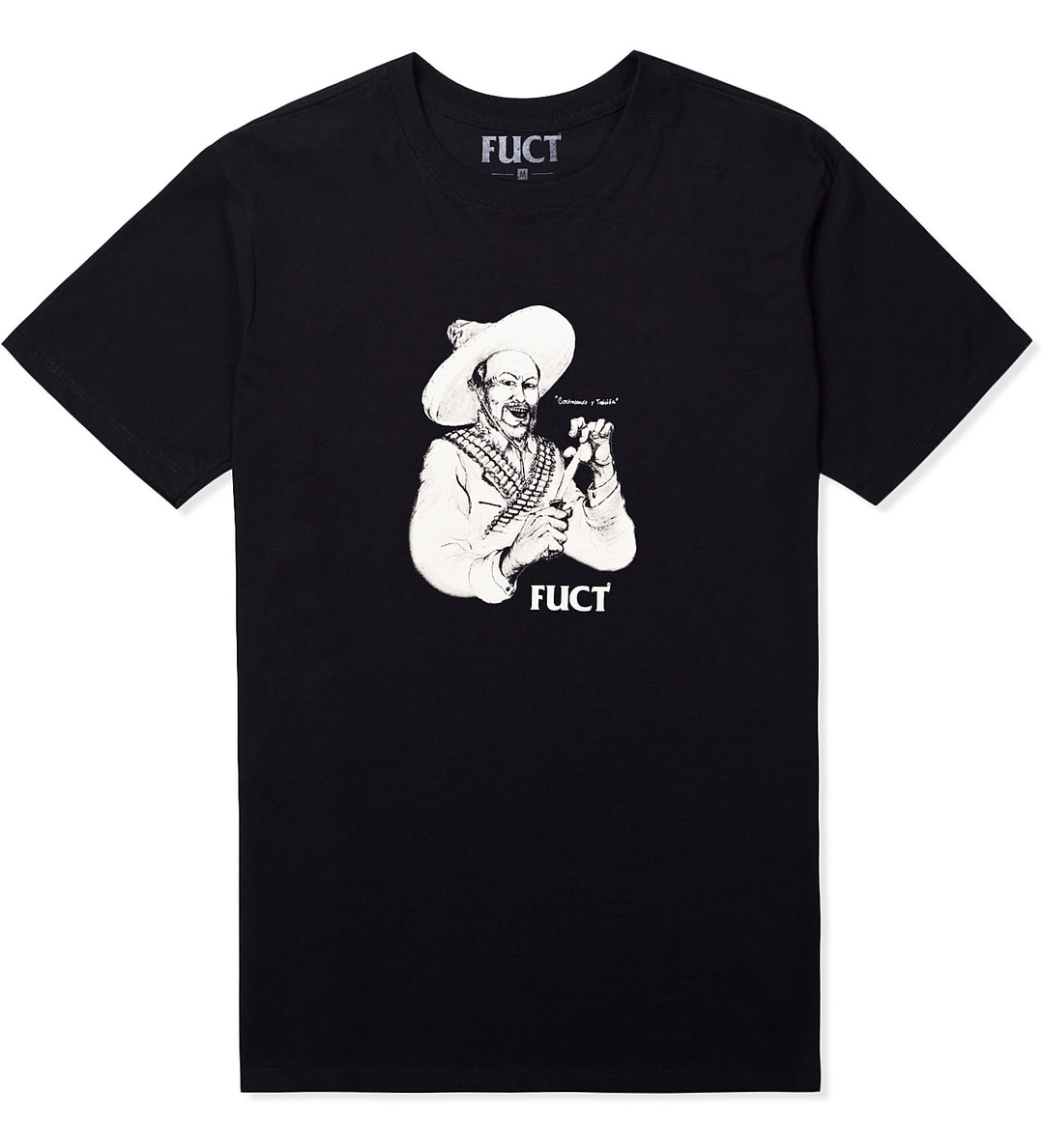 FUCT - Black Contrabando Y Traicion T-Shirt | HBX - Globally Curated ...