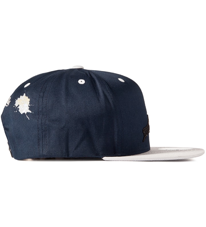 Staple - Navy M&N 2 Tone Snapback | HBX - Globally Curated Fashion and ...