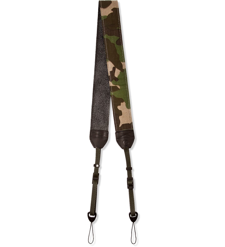 Stüssy - Camo Camera Strap | HBX - Globally Curated Fashion and ...