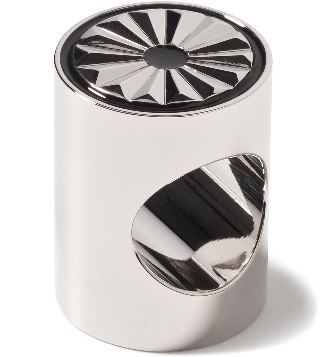 AMBUSH® - Silver Sun Crest Ring | HBX - Globally Curated Fashion and ...