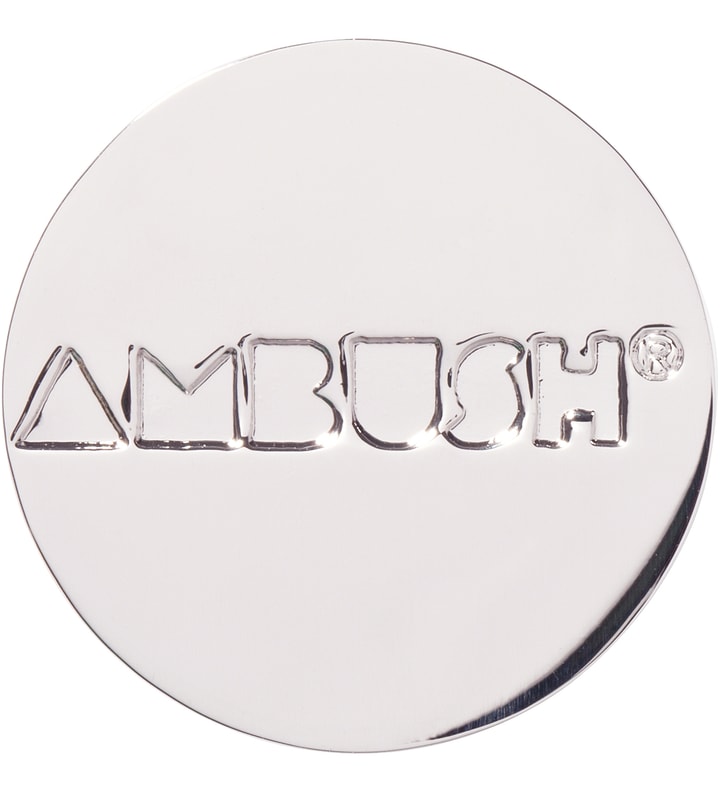 AMBUSH® - Silver Sun Crest Ring | HBX - Globally Curated Fashion and ...
