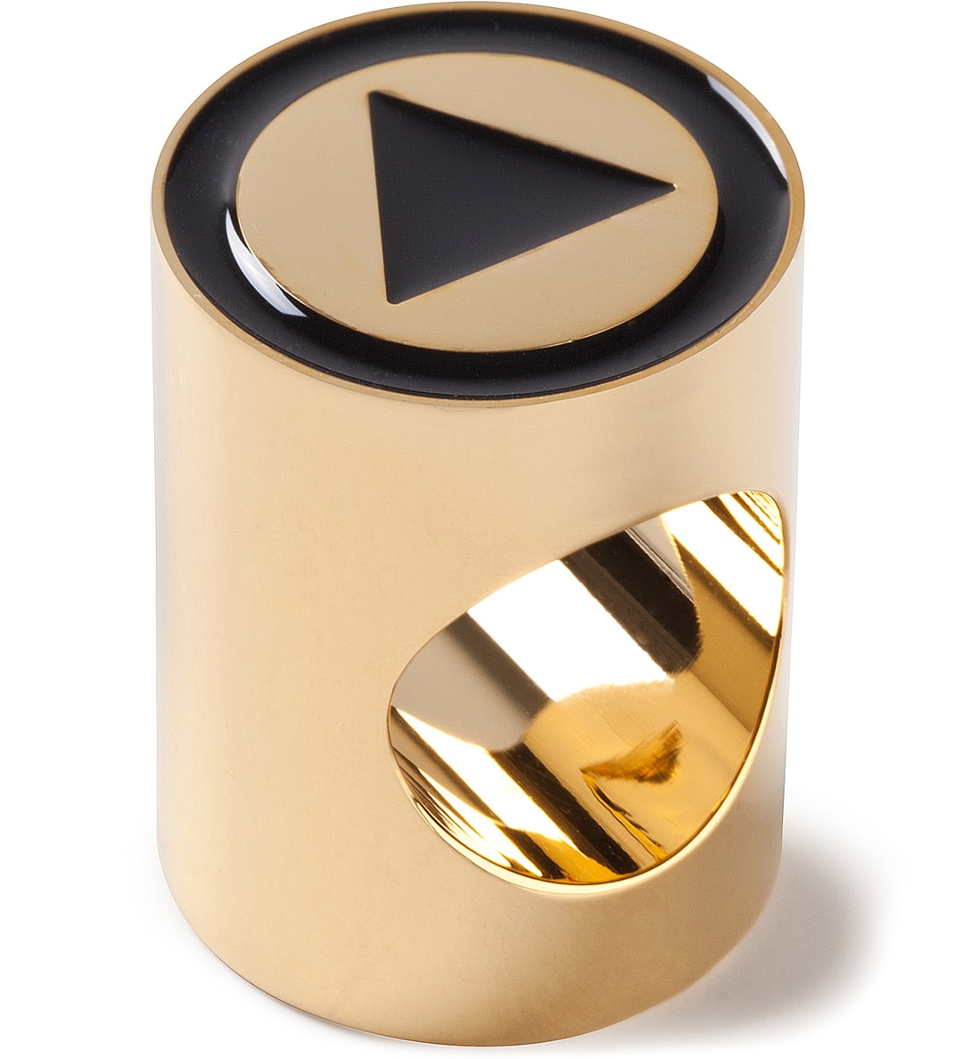 AMBUSH® - Gold Crest Ring | HBX - Globally Curated Fashion and ...