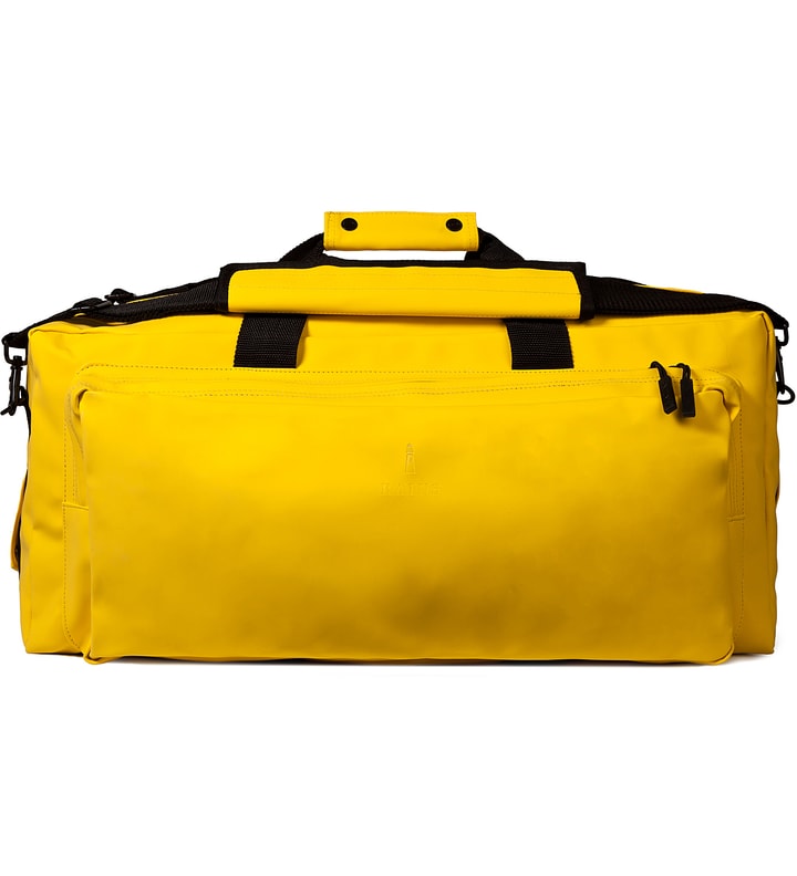 Rains - Yellow Duffle Bag | HBX - Globally Curated Fashion and ...