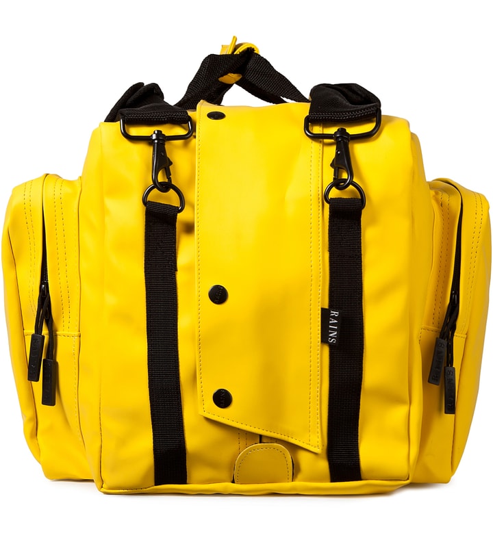 Rains - Yellow Duffle Bag | HBX - Globally Curated Fashion and ...