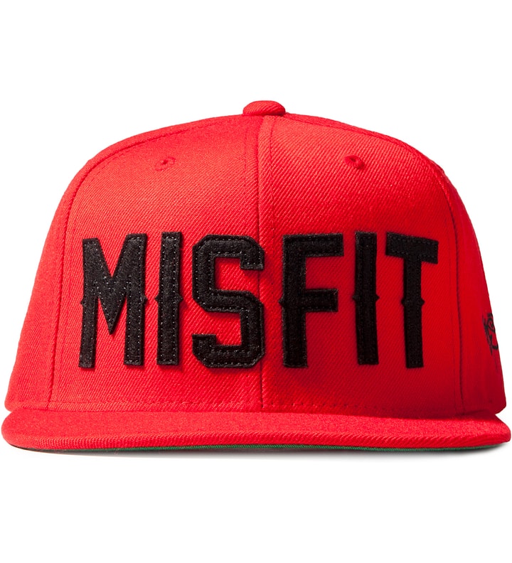 SSUR - Red Misfit Snapback | HBX - Globally Curated Fashion and ...