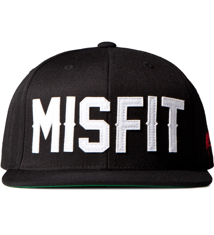SSUR - Black Misfit Snapback | HBX - Globally Curated Fashion and ...