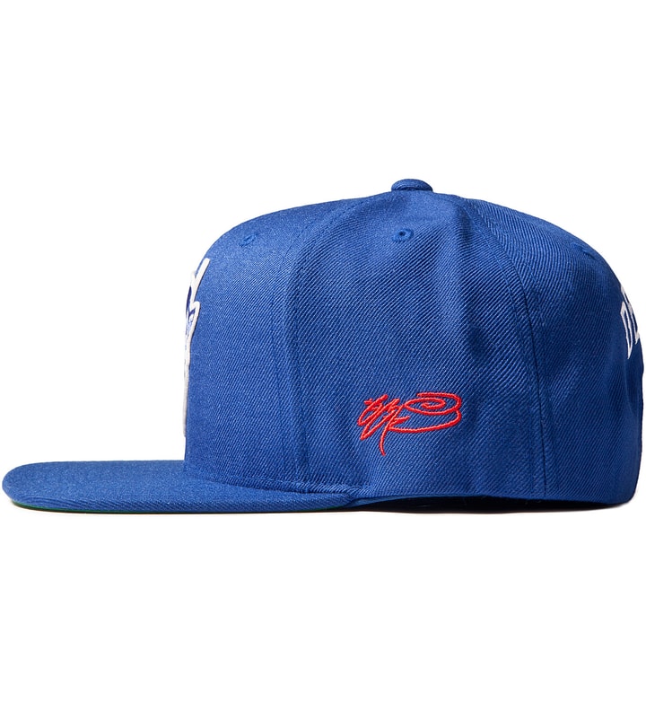 SSUR - Navy Demons Snapback | HBX - Globally Curated Fashion and Lifestyle by Hypebeast