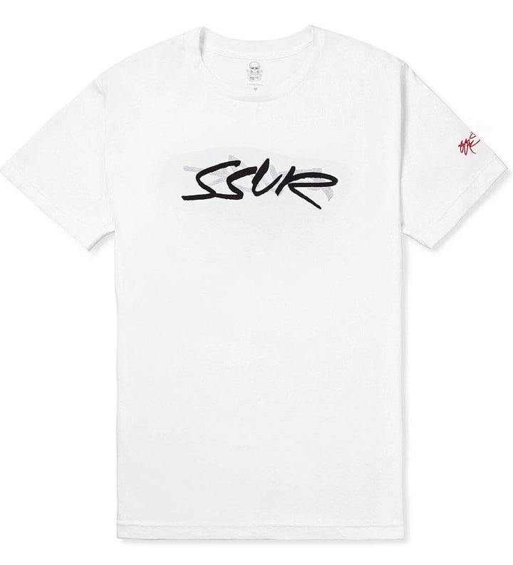 SSUR - SSUR x Futura White SSUR T-Shirt | HBX - HYPEBEAST 為您搜羅全球潮流時尚品牌