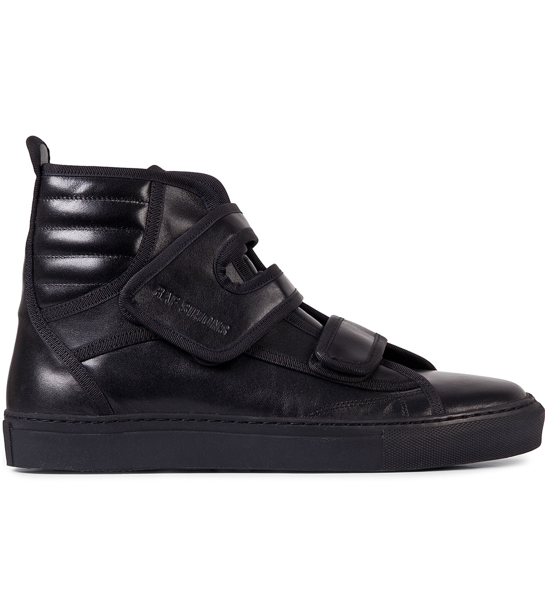 Raf Simons - Black Velcro Sneaker | HBX - Globally Curated Fashion and ...