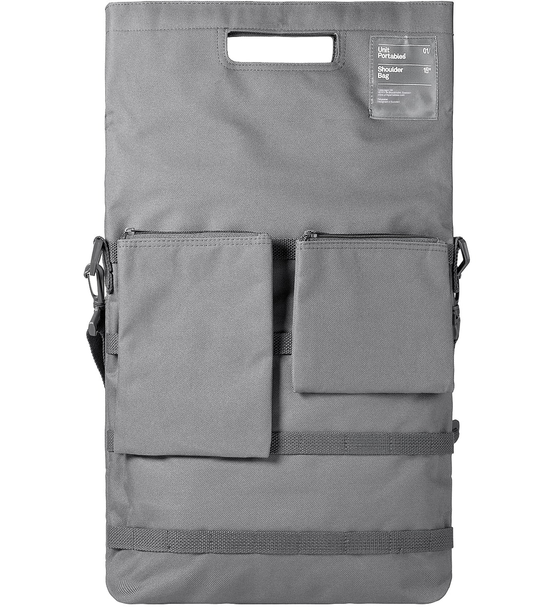 Unit Portables - Charcoal 15” Shoulder Bag | HBX - HYPEBEAST 為您搜羅全球潮流時尚品牌