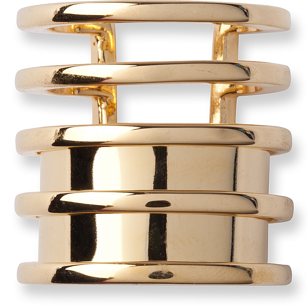 AMBUSH® - Gold Grill Ring | HBX - Globally Curated Fashion and ...