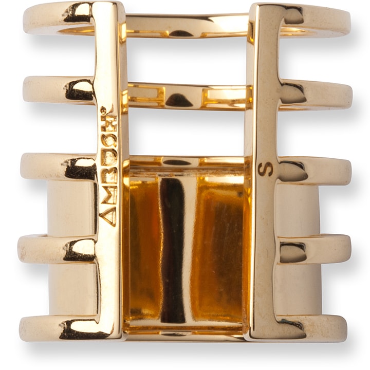 AMBUSH® - Gold Grill Ring | HBX - Globally Curated Fashion and ...