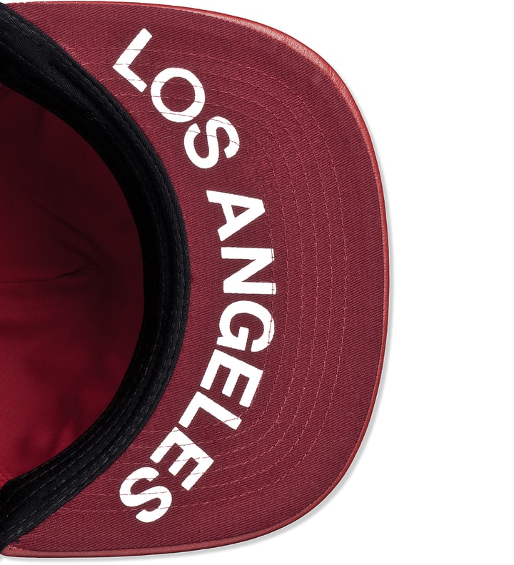 Stampd - Red/White Dope Snapback Cap | HBX - Globally Curated Fashion ...