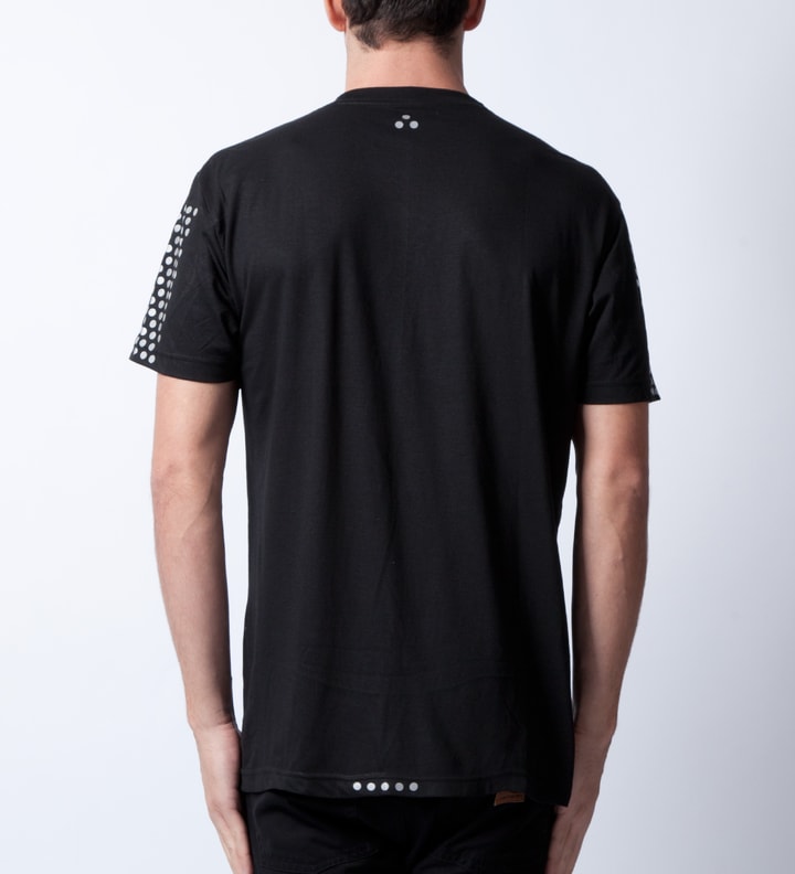 ICNY - Black Dotted Tech T-Shirt | HBX - Globally Curated Fashion and ...