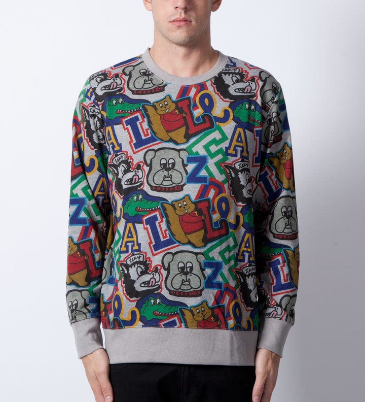LAZY OAF - Mascot Logo Sweater | HBX - Globally Curated Fashion and ...