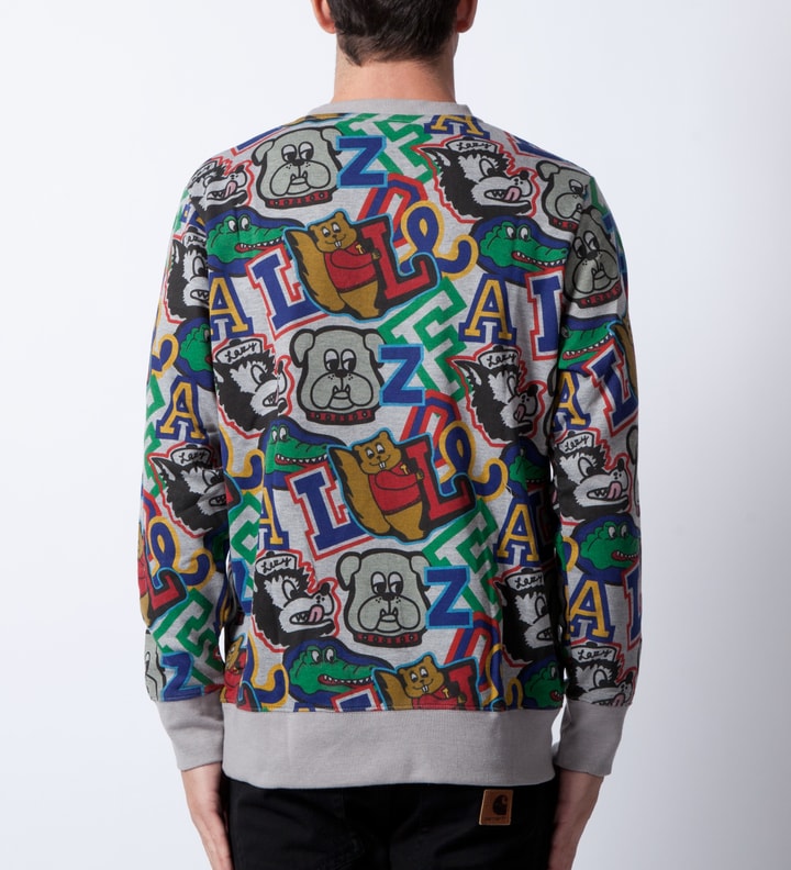 LAZY OAF - Mascot Logo Sweater | HBX - Globally Curated Fashion and ...