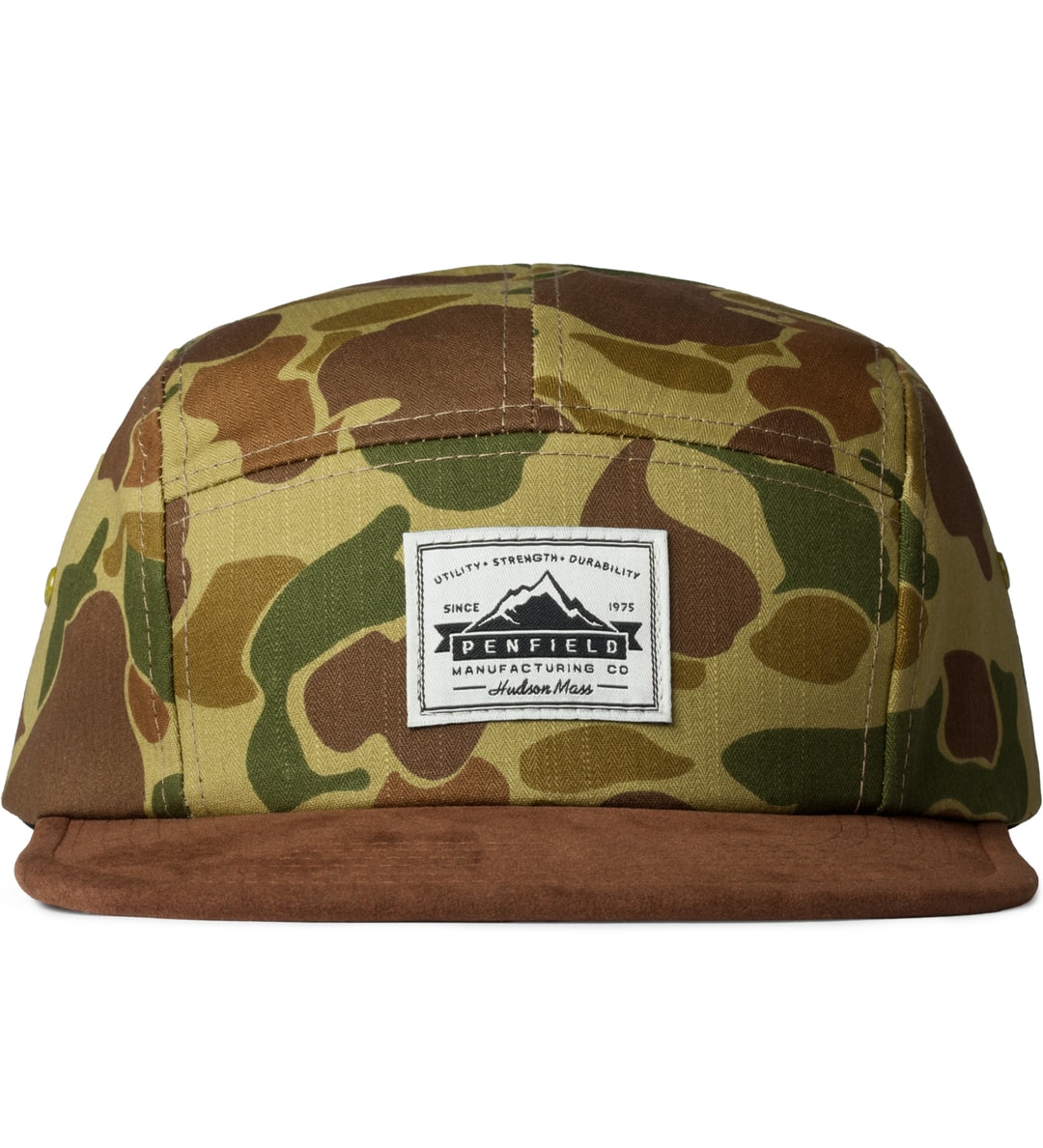 Penfield - Duck Camo Casper 5 Panel Cap | HBX - Globally Curated ...