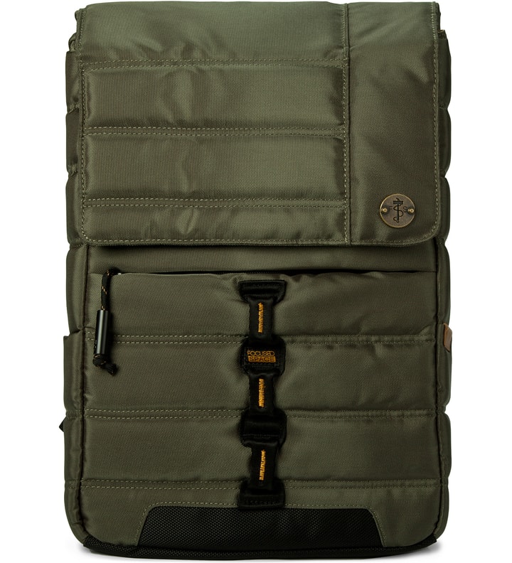 Focused Space - Green The Slimline Backpack | HBX - Globally Curated ...