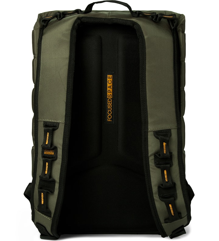 Focused Space - Green The Slimline Backpack | HBX