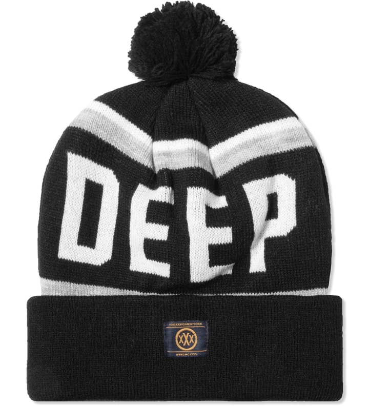 10.Deep - Black Deep Beanie | HBX - Globally Curated Fashion and ...