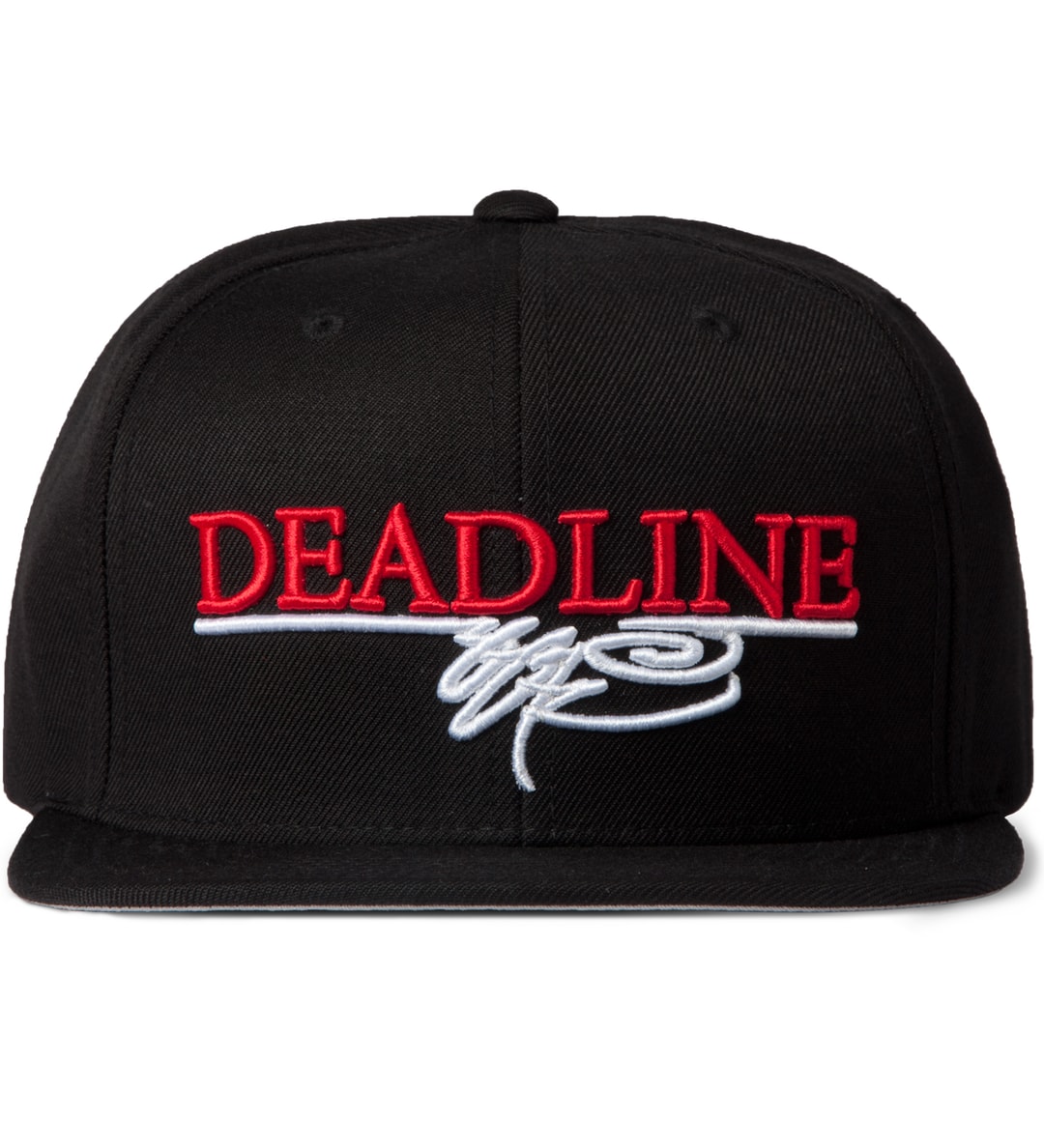 SSUR - SSUR X Deadline Black Printed Logo Snapback Cap | HBX