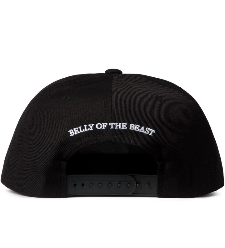 SSUR - SSUR x Deadline Black Printed Logo Snapback Cap | HBX - Globally ...