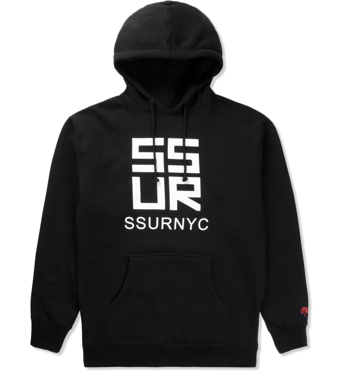 SSUR - Black SSURVENCHY Hoodie | HBX - Globally Curated Fashion and ...