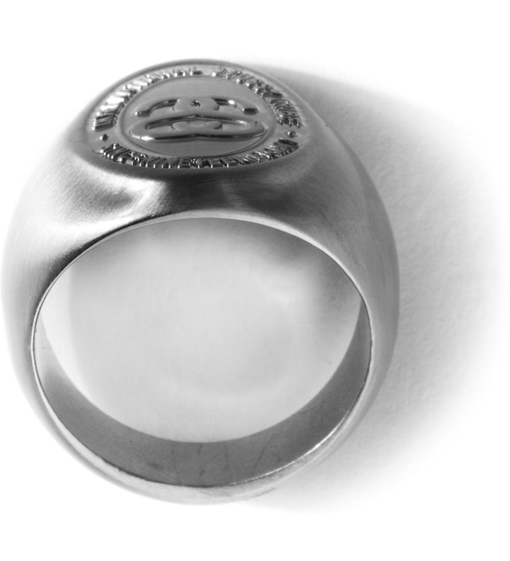 Stüssy - Silver Double S Ring | HBX - Globally Curated Fashion and ...
