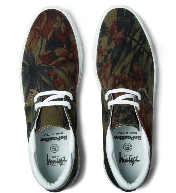 Be Positive - Be Positive x Stussy Hokkoh B (Fiori Rossi) II Chukka ...