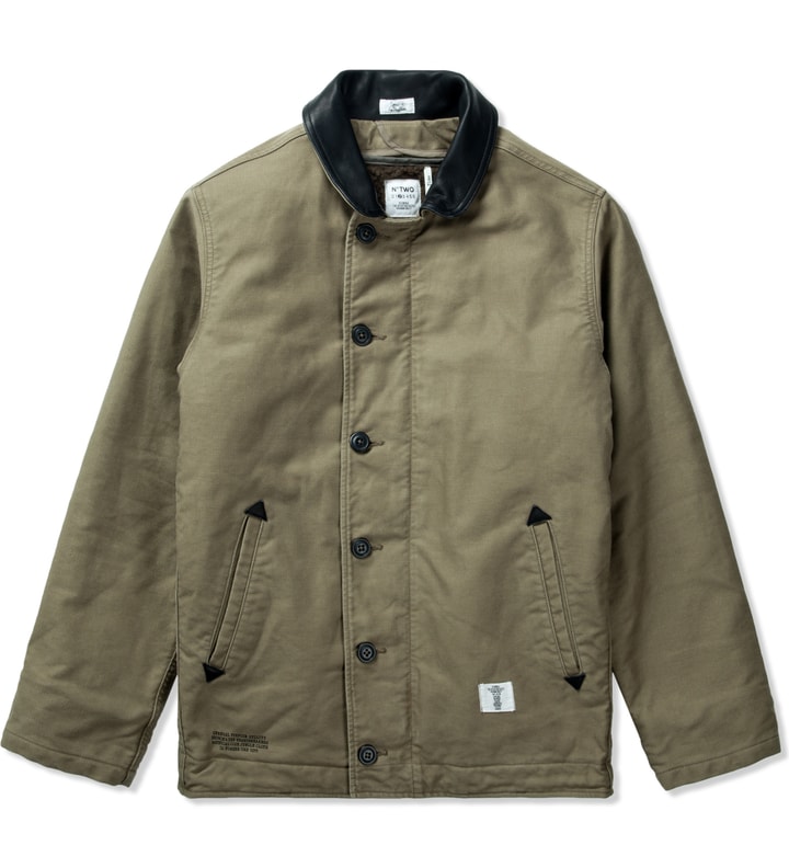 Bedwin & The Heartbreakers - Olive "Asylum" N-1 Deck Jacket | HBX - Globally Curated Fashion and ...