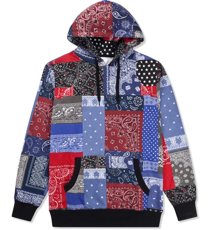GPPR - Bandana Print Bandit Pullover Hoodie | HBX - Globally Curated ...
