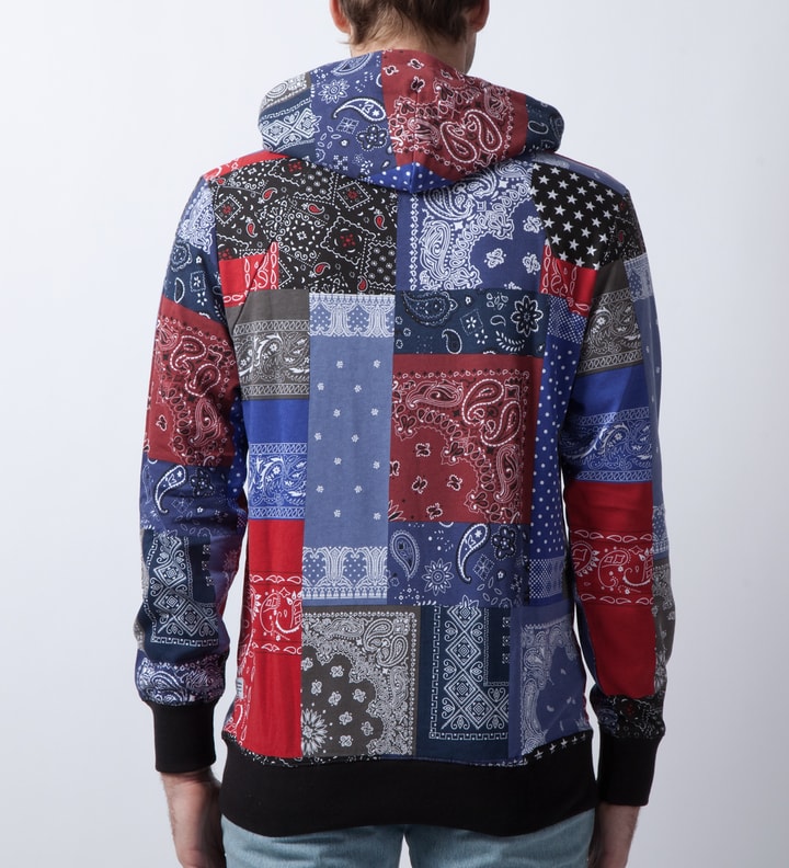 GPPR - Bandana Print Bandit Pullover Hoodie | HBX - Globally Curated ...