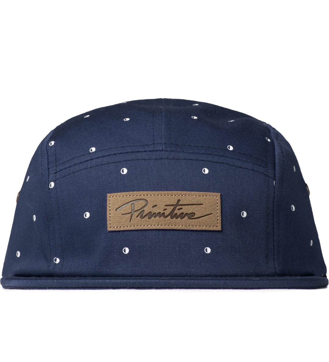 Primitive - Navy Eclipse 5-Panel Cap | HBX - Globally Curated Fashion ...