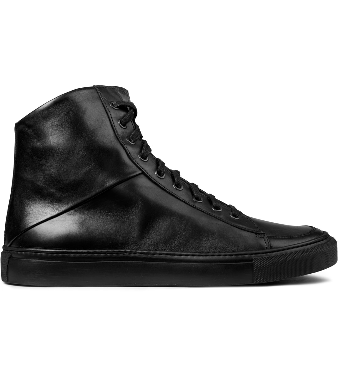 SILENT DAMIR DOMA - Black Silas High Top Sneakers | HBX - Globally ...