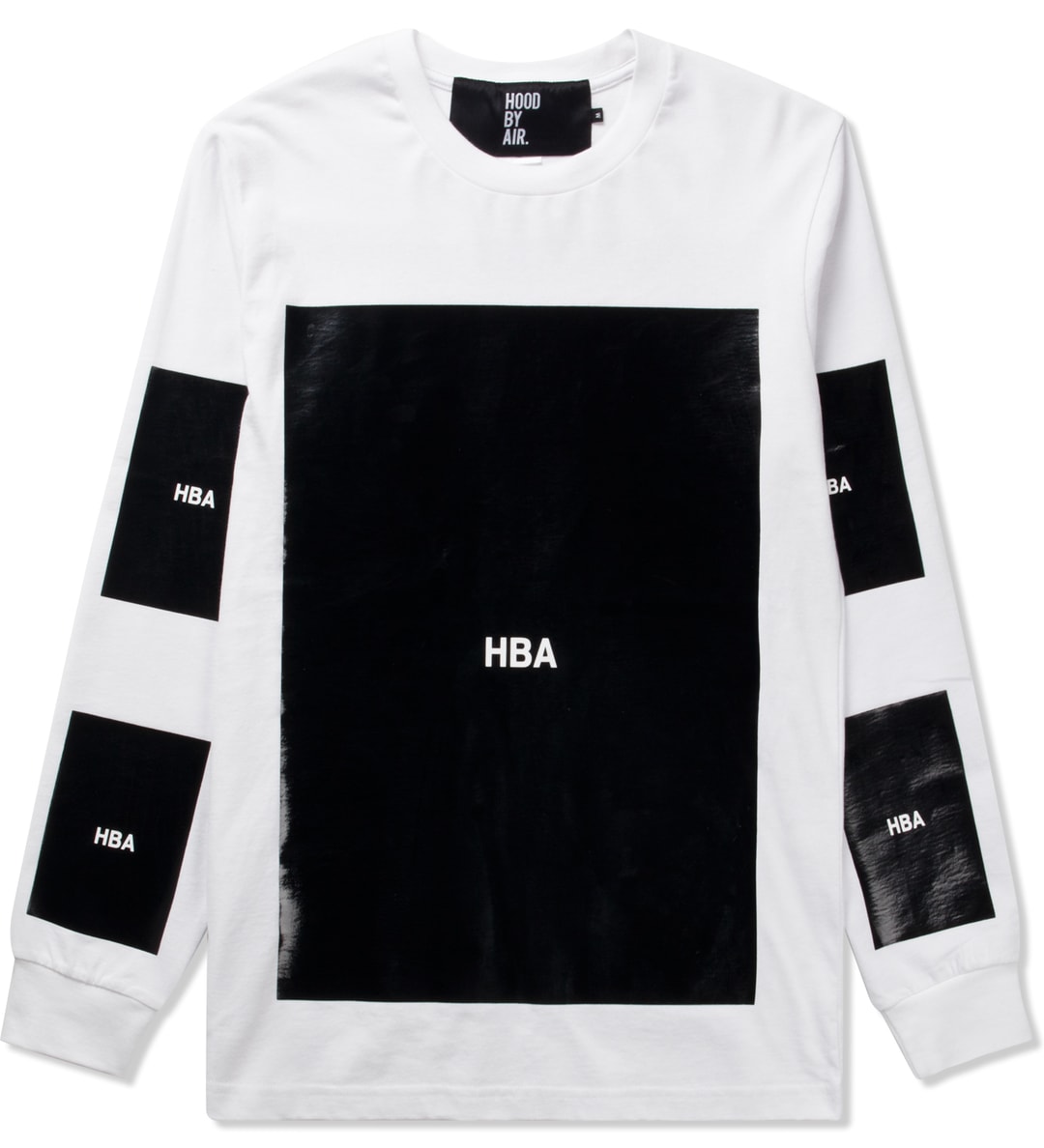 Hood By Air. - White Block T-Shirt | HBX