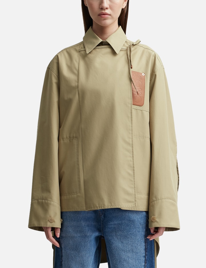 Loewe Hooded Parka In Brown | ModeSens