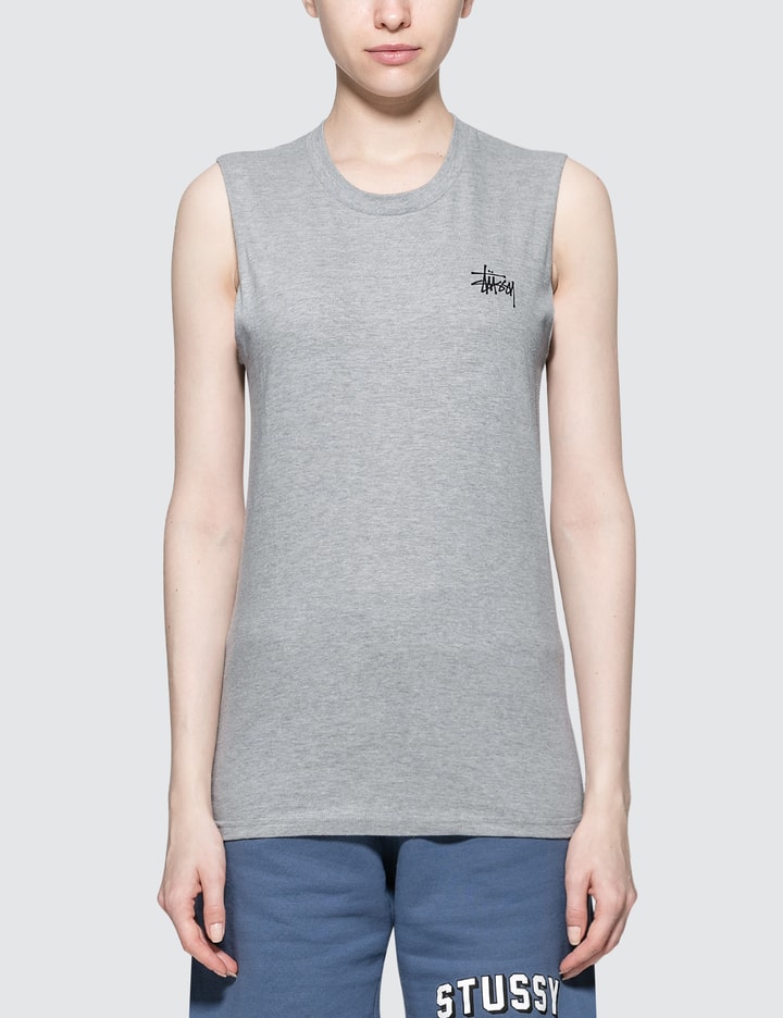 Stüssy - Basic Stussy Raw Muscle Tank | HBX - HYPEBEAST 為您搜羅全球潮流時尚品牌