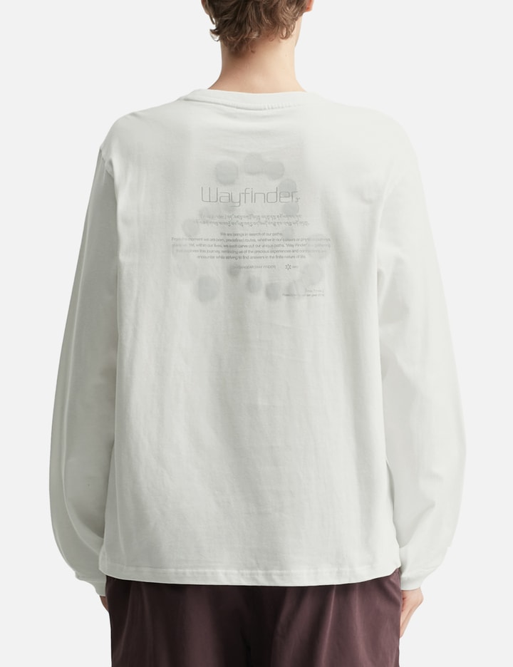 San San Gear Logo Long Sleeves - White cotton crewneck with front logo ...