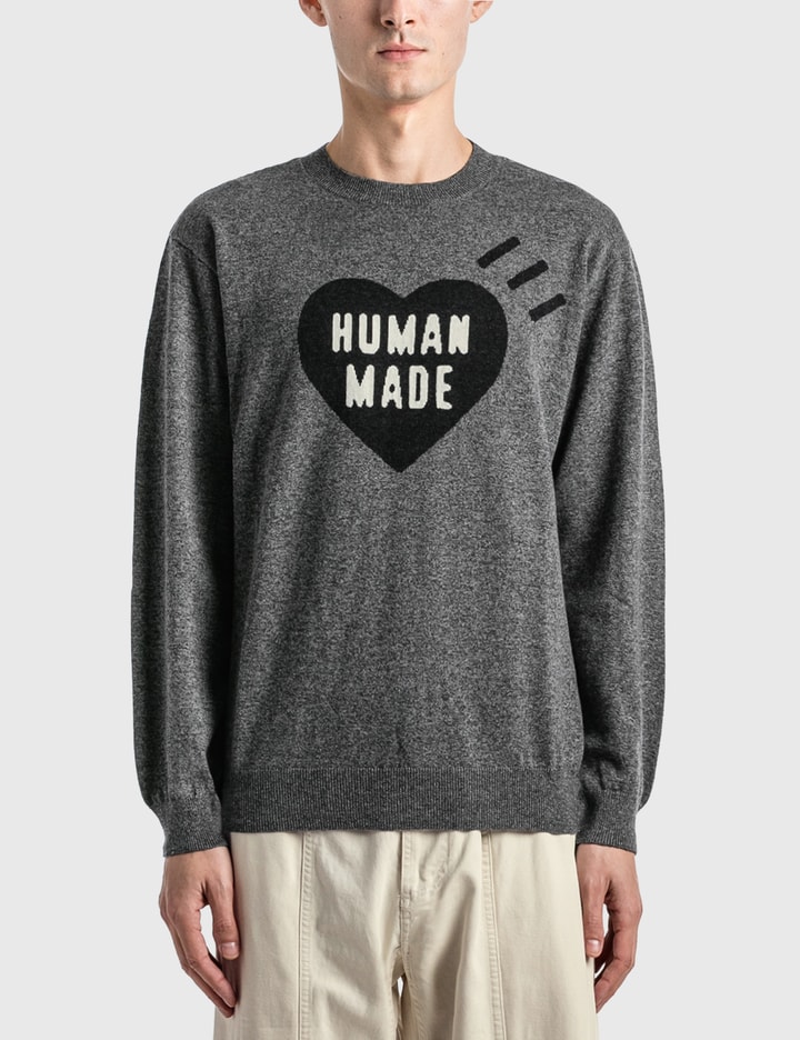 Human Made - Heart Knit Sweater | HBX - Globally Curated Fashion and ...