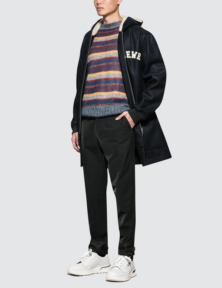 Loewe - Zip Shearling Hooded Jacket | HBX - 하입비스트가 엄선한 글로벌 패션&라이프스타일