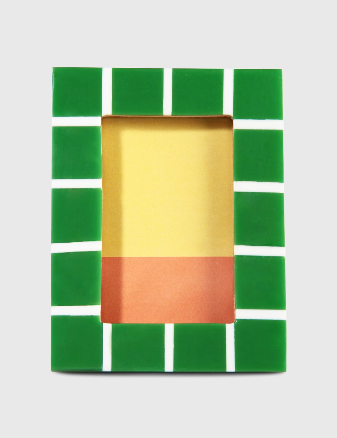 &klevering - Green Check Rectangular Frame | HBX - Globally Curated ...