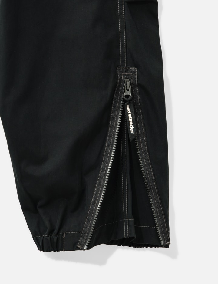 and wander - High Count Cloth Side Zip Hem Pants | HBX