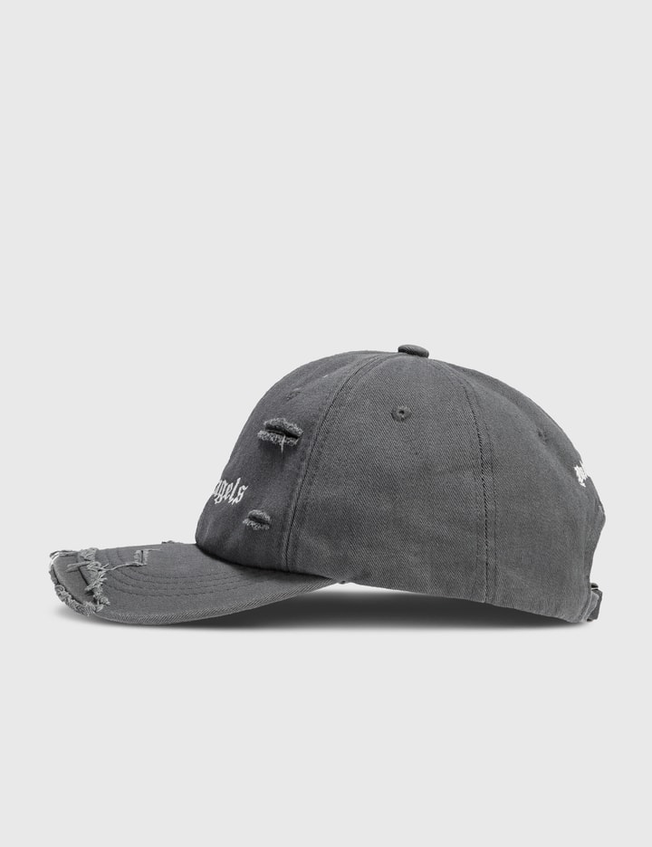 Palm Angels - Ripped Logo Cap | HBX - Globally Curated Fashion and ...