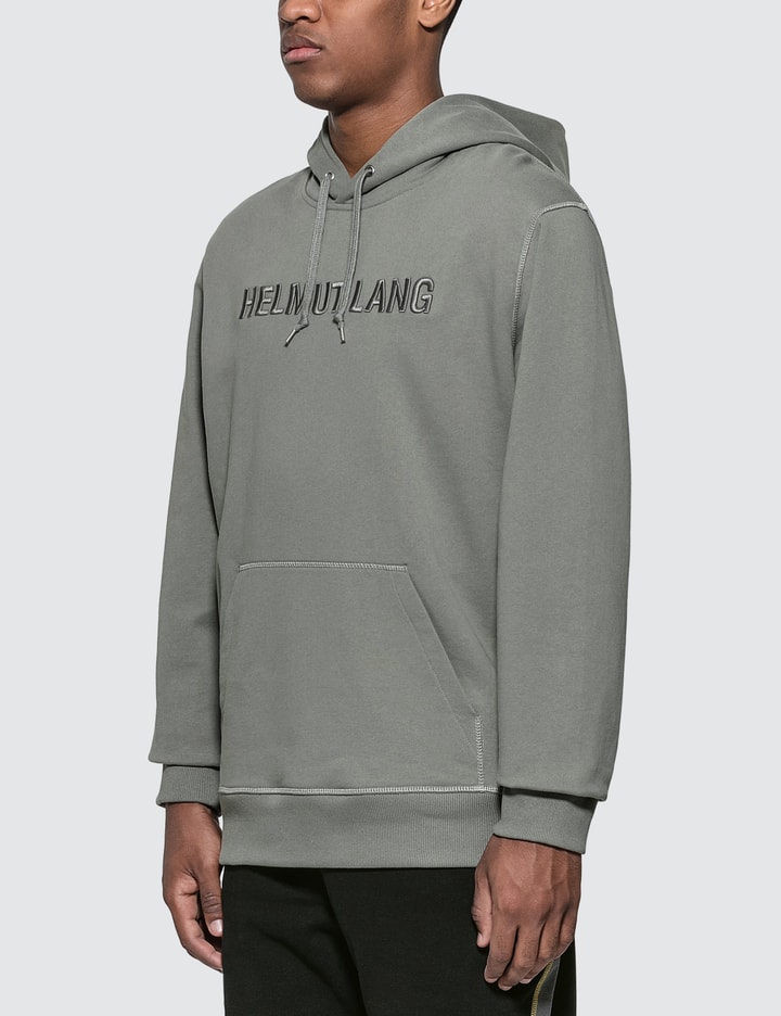 Helmut Lang - Raised Font Hoodie | HBX - Globally Curated Fashion and ...