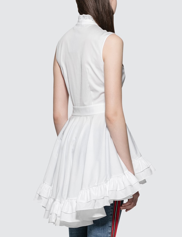 Alexander McQueen - Ruff Sleeve Poplin Shirt | HBX - HYPEBEAST 為您搜羅全球潮流時尚品牌