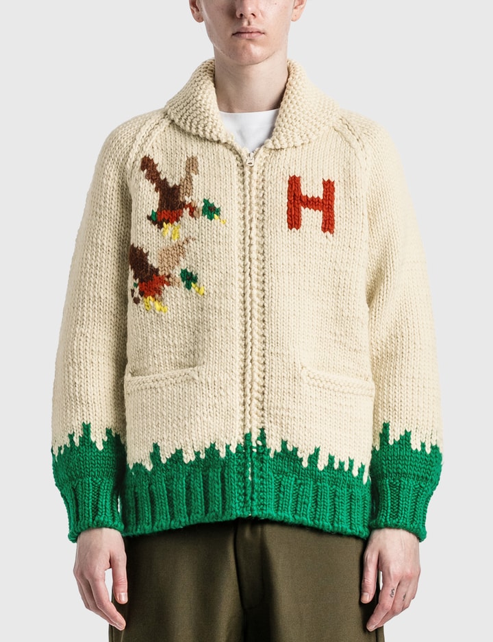 Human Made - Duck Cowichan Jacket | HBX - Globally Curated Fashion and ...