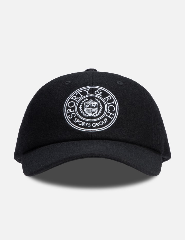 Sporty & Rich - Connecticut Crest Flannel Hat | HBX