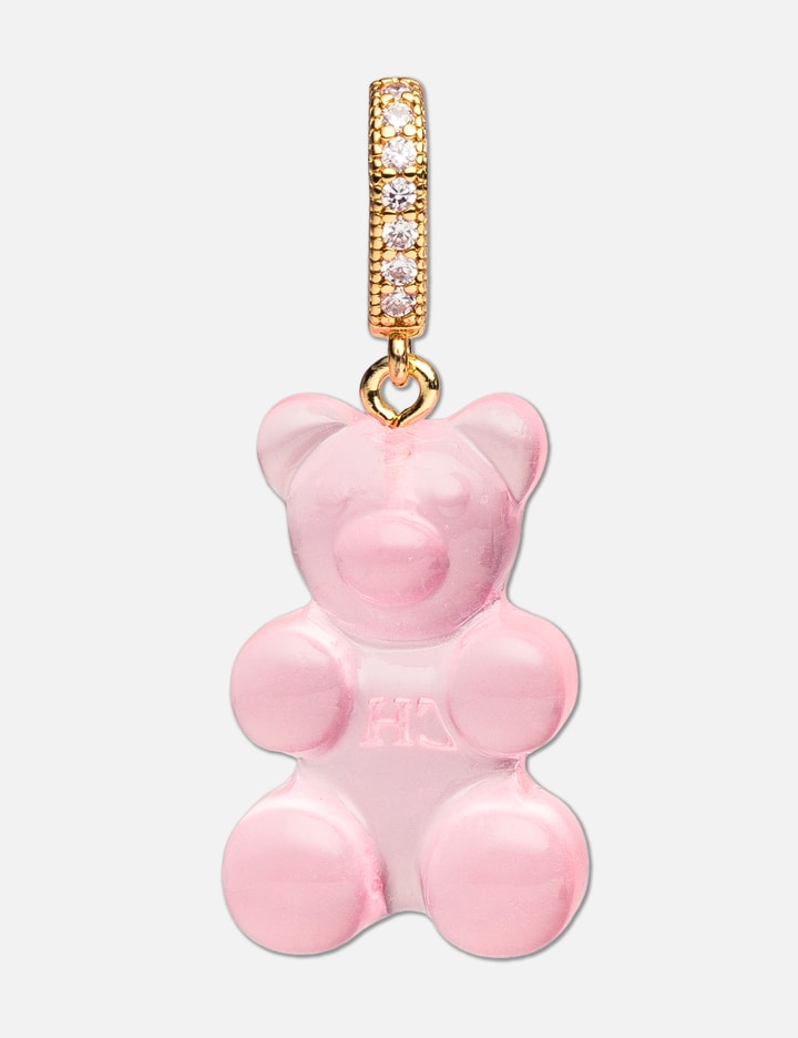 Crystal Haze Mega Nostalgia Bear Pendant In Pink | ModeSens