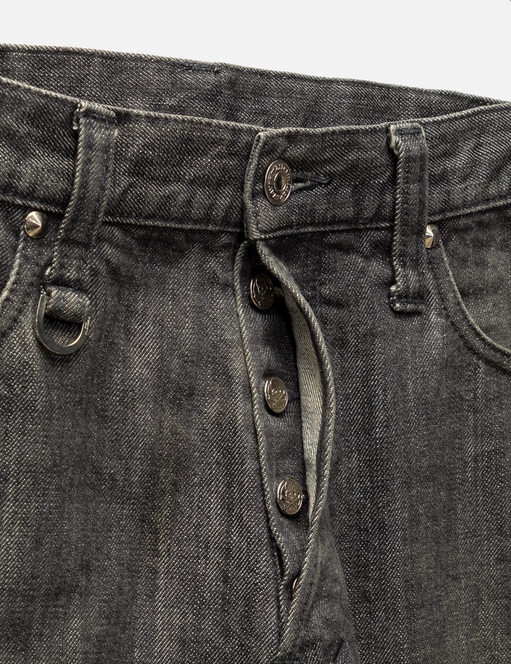 Mastermind Japan - MASTERMIND JAPAN WASHED DENIM JEANS | HBX